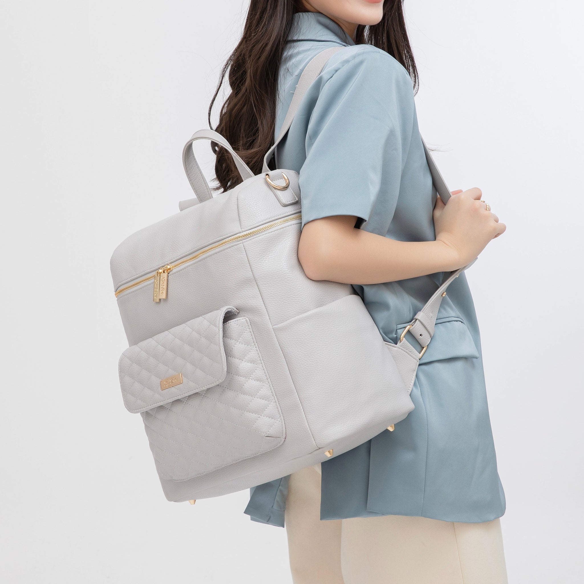 Diaper Bag Backpack - Hands-Free Designer Luxury | Featured in Forbes ...