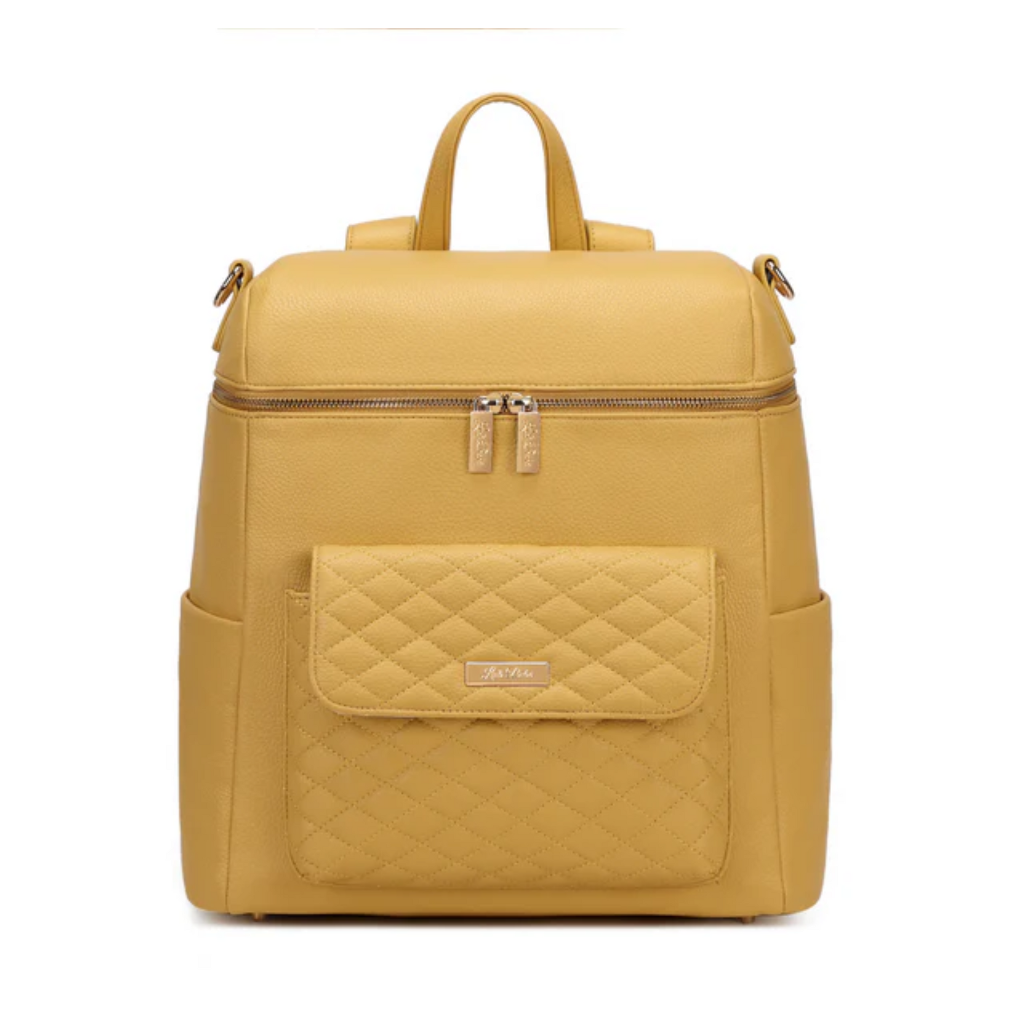 Luxury Diaper Bag Backpack | Honey – Chic, Spacious & Functional