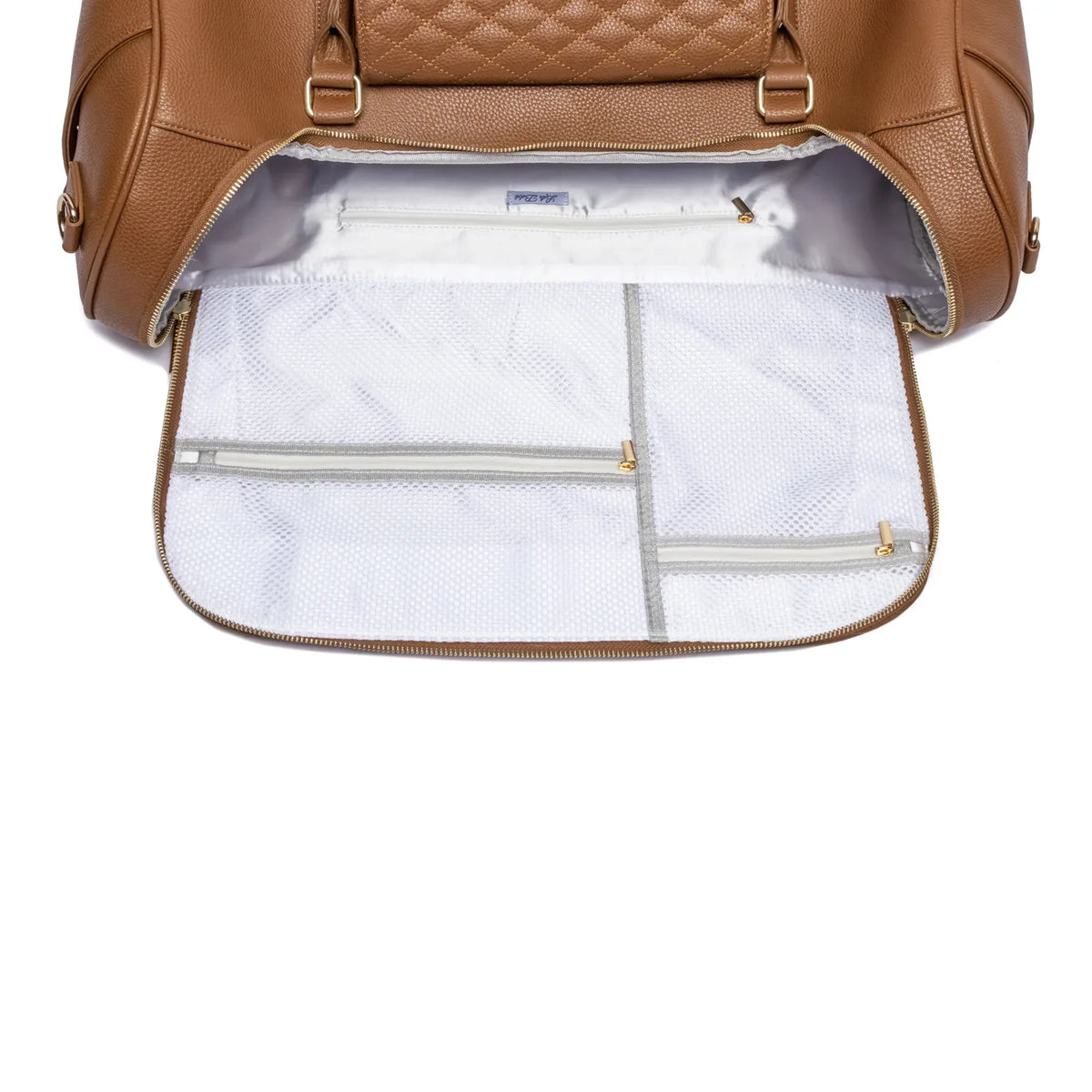 Designer Weekender Bag | Caramel Brown – Timeless & Roomy